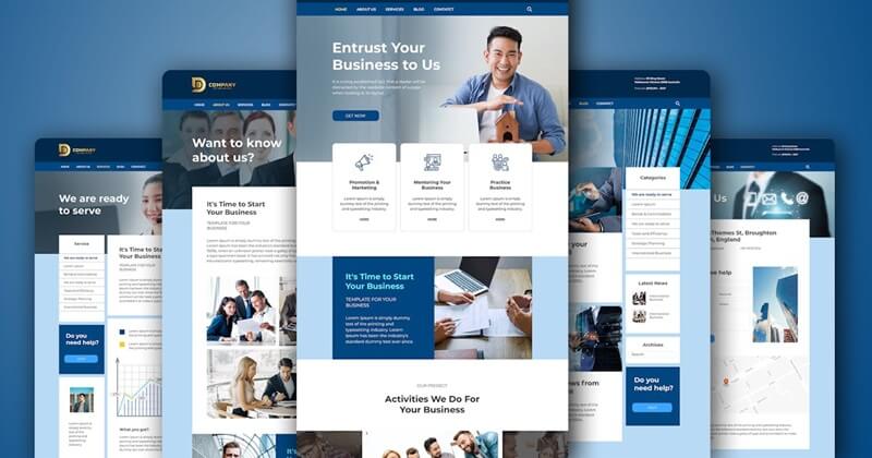 Business Website - Intelligent Soft